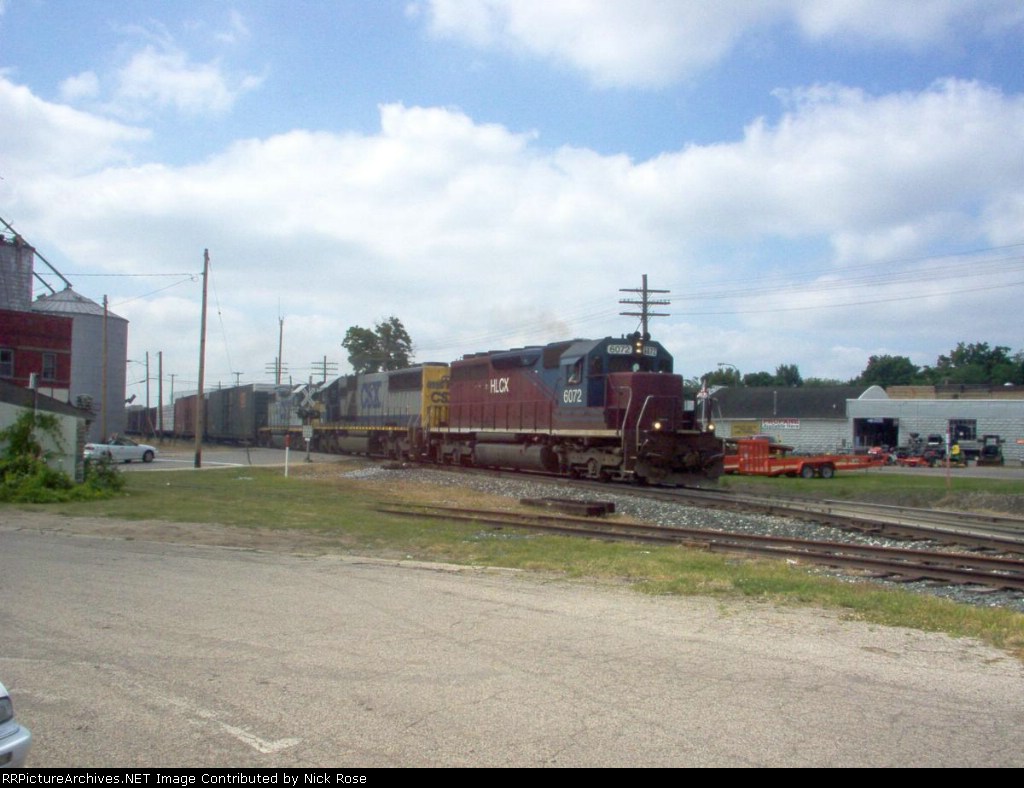 HLCX SD40-2CLC #6072